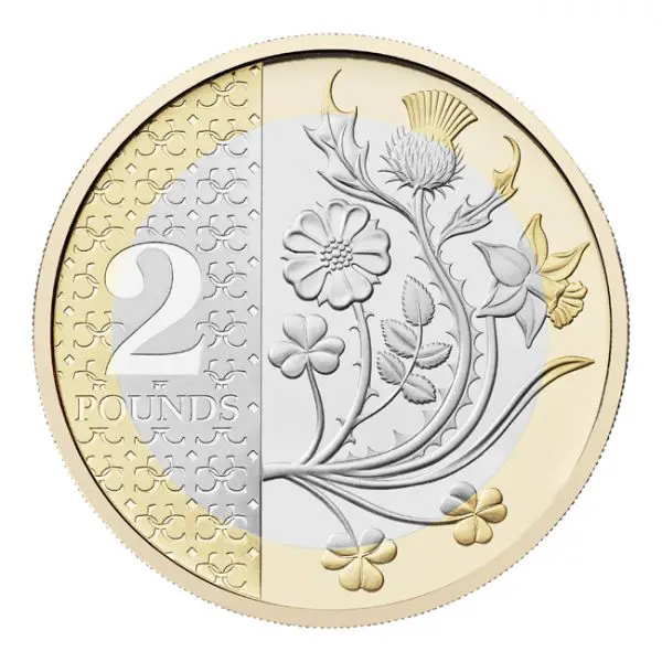 Sada mincí (Definitive set) Velká Británie 2023, CuNi v blistru ...